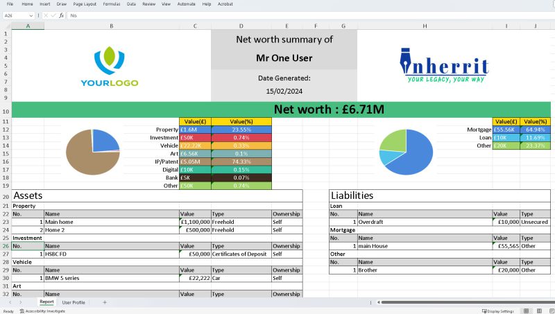 #1 Digital Assets Estate Planning Guide - [Free] Excel Template